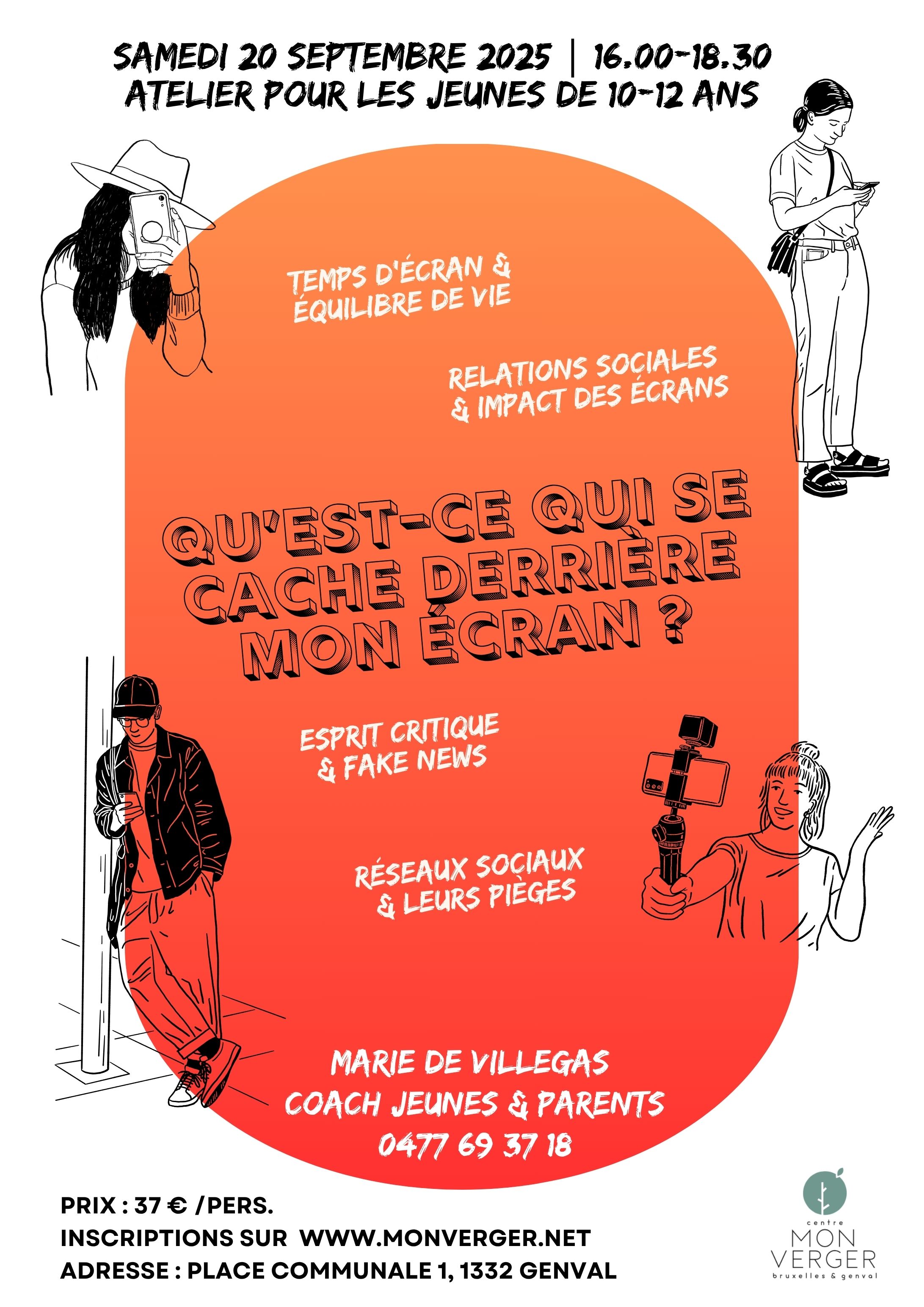 Atelier " Qu'est ce qui se cache derrière mon écran ? " 10 / 12 ans 20 septembre 2025 COMPLET
